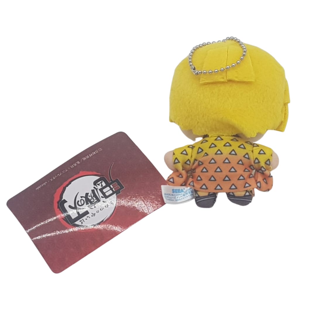 Demon Slayer - Sega - Zenitsu - Plush Keychain - Kimetsu no Yaiba - New ...