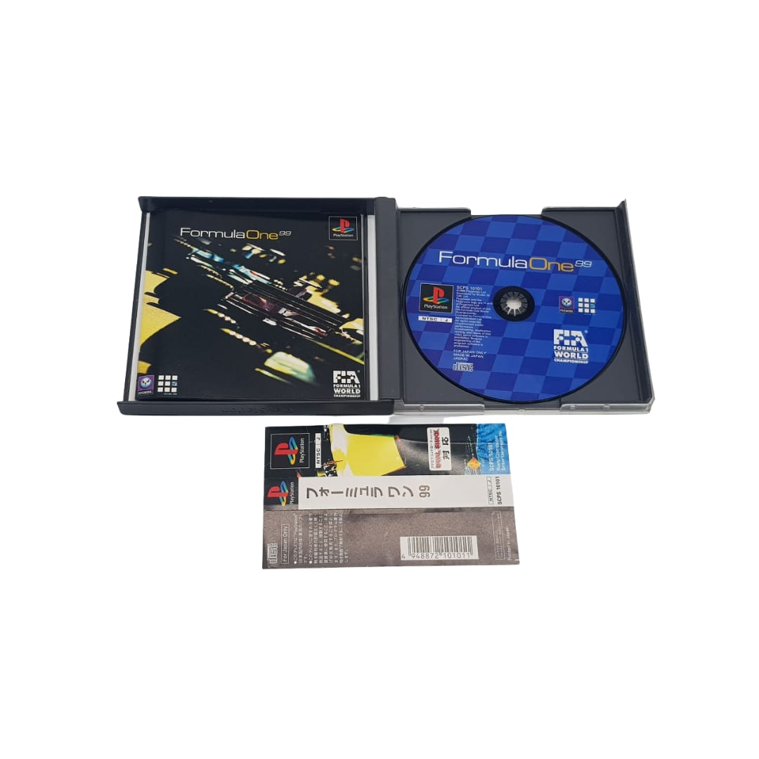 Formula One 99- Sony Playstation PS1 - Japan - Complete with Spine ...