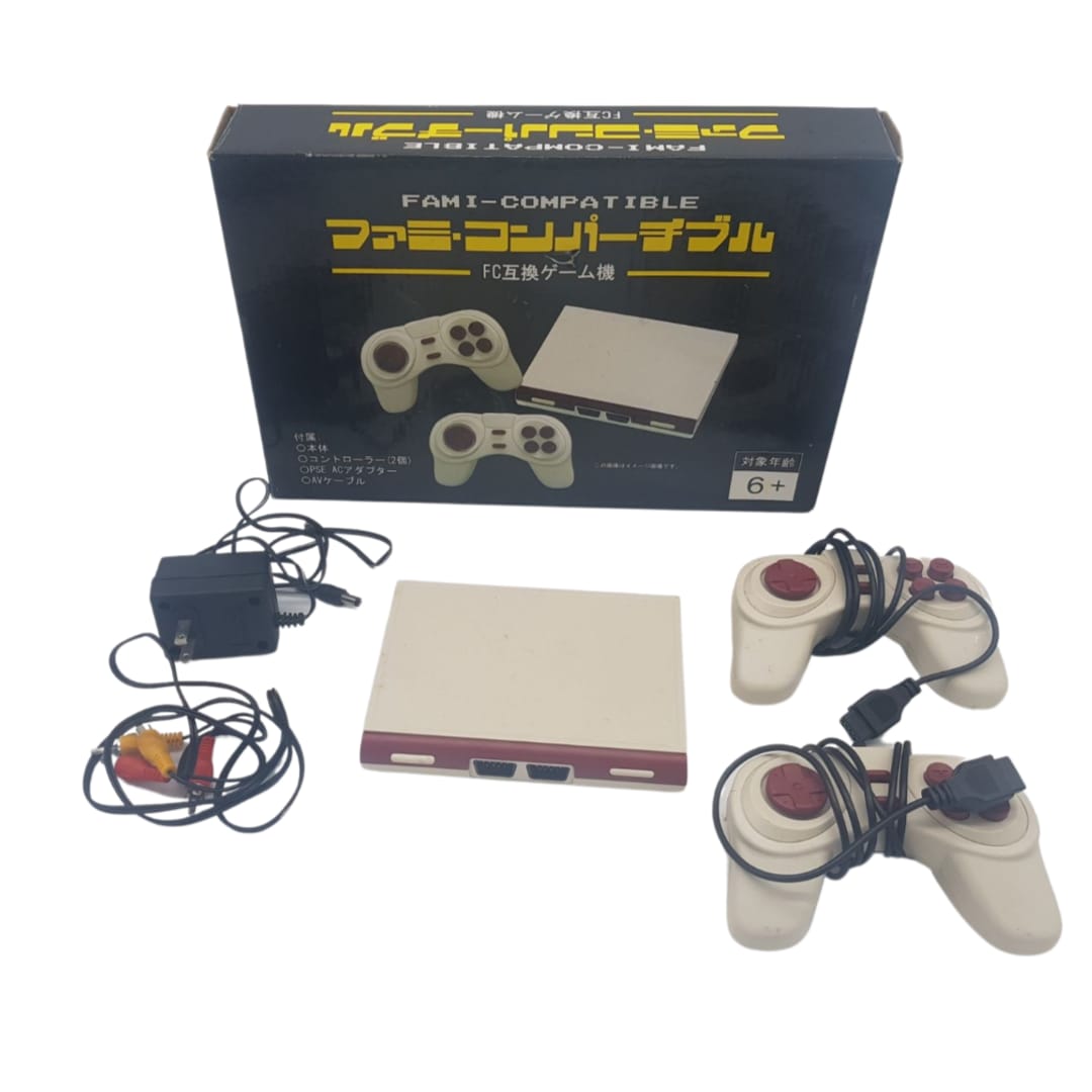 Console FC FAMI-COMPATIBILE clone Nes a Cartucce, funziona a Batterie o ...