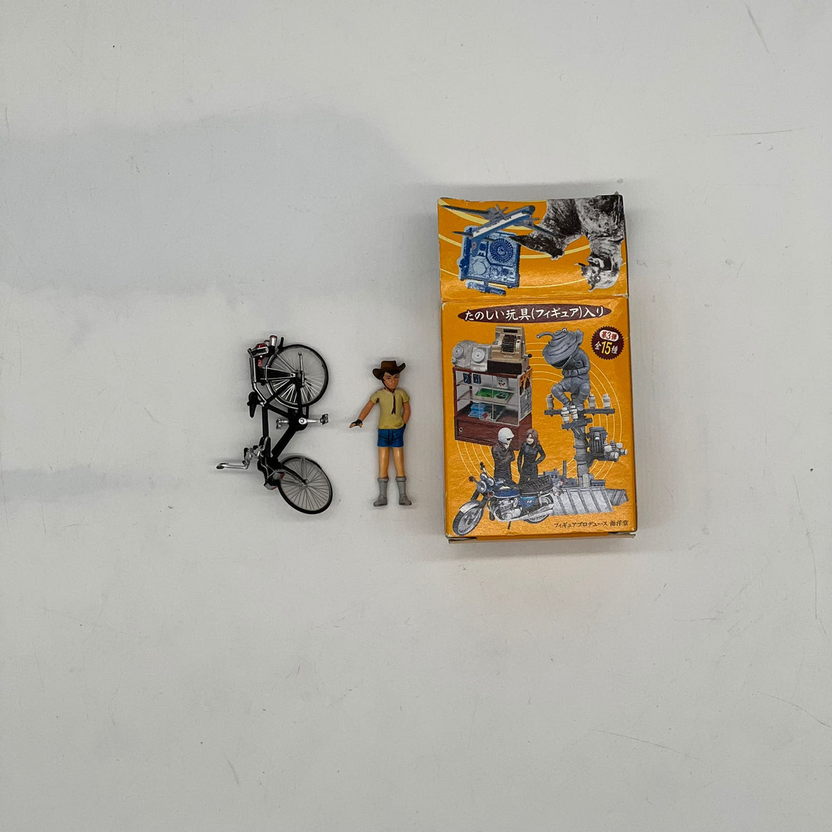 New Time Slip Glico 2" figure national Bicycle Electro Boy Z – Retrofollie
